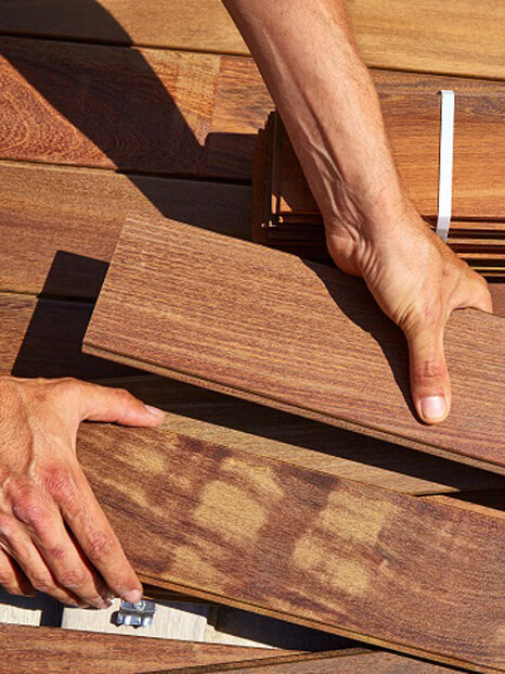 Decking installation - Tropical Forest Products